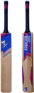 z-bat Passion Cricket Bat Designed For Season Ball & Semi Oval Handle ...