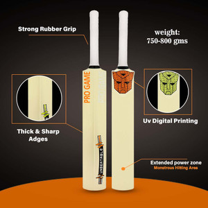 TWI Full Size (For 12-25 Year)Double Blade PVC Bat for tennis ball PVC ...