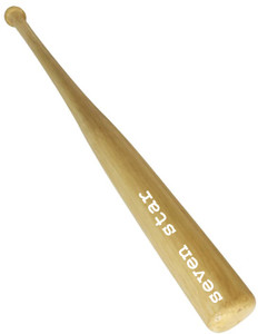 Seven Star Sports STARLEE-24 Heavy Duty Natural Wood Baseball Bat ...