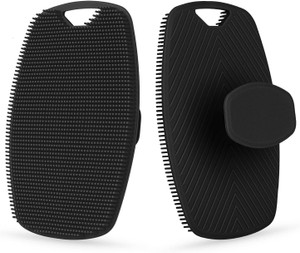 Kwaanie Body Scrubber for Bathing - Soft Silicone scrubber(pack of 1 ...