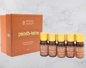 AROMA VASTU Panchtatva Essential Oil for Tea Light Diffuser Relaxing ...