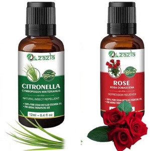 Zazla Essential Oil Citronella & Rose - Price in India, Buy Zazla ...