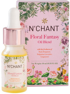 Nchant Floral Fantasy Oil Blend for Diffuser Massage Skin Hydrating ...