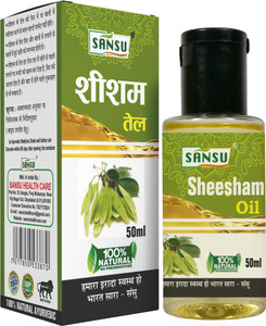 Sansu Sheesham oil for scalp and hair repairs the damage done to the ...