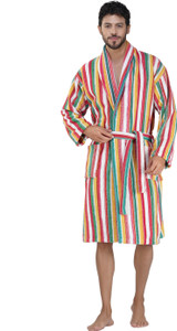 RANGOLI Maroon Large Bath Robe - Buy RANGOLI Maroon Large Bath Robe ...