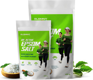 Elemnt Sports Science Dr. Active Epsom Salt for Muscle Recovery, Foot ...