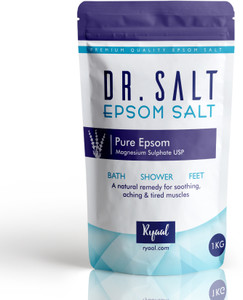 Ryaal Dr. Salt Epsom Salt Natural Unscented Bath Salt for Soothing ...