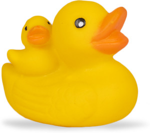 RATNA'S Squeezy Toys Sweet Musical Duck 3 pcs set Bath Toy (Yellow ...