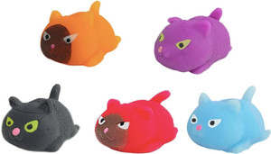 ANABGI Cute Angry Cat Mochi Squishy Toys for Kids,Kids Birthday Gifts(5 ...