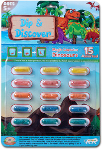 Kimon Toys Dip & Discover - Dinosaurus Bath Toy - Dip & Discover ...