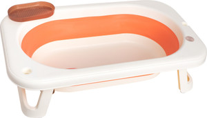 MYLO Baby Kenzo 2 in 1 Foldable Bathtub | Temperature Sensor, 6-36 ...