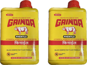 GAINDA black disinfectant phenyl 1000mlx2 strong Price in India - Buy ...