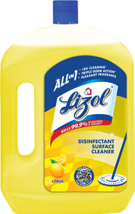 Lizol Disinfectant Surface Cleaner Citrus Price in India - Buy Lizol ...