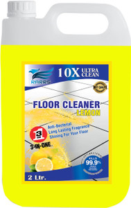 RARRS Hygienic Disinfectant Floor Cleaner LEMON Yellow Ultra Clean ...