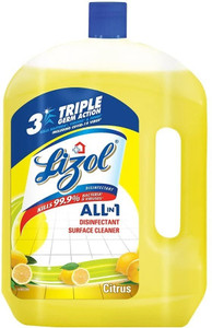Lizol Disinfectant Surface & Floor Cleaner Liquid Lemon Price in India ...