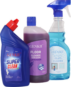 Genkii Ultra Clean Floor Cleaner Toilet And Glass Cleaner Original ...