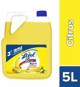 Lizol LIZOL5LITER LEMON Price in India - Buy Lizol LIZOL5LITER LEMON ...