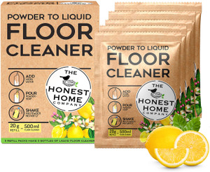 The Honest Home Company Floor Cleaner Powder-To-Liquid Sachets | Refill ...