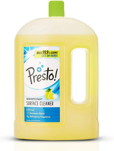 Presto Surface/Floor Cleaner - 2 Litre (Citrus)|Kills 99.9% Germs lemon ...