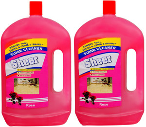 Sheer Floor Cleaner & Disinfectant 2x1 Ltr Rose Price in India - Buy ...