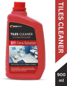 BosWay Tile Cleaner-2X Power Concentrated for Stains, Multisurface ...