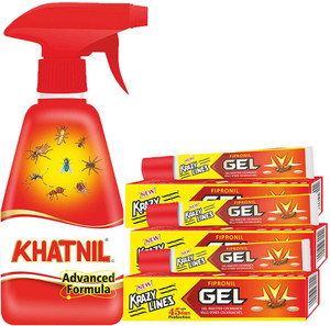 Khatnil Advanced Formula Bed Bug Spray 1000ml With 3 Gel 20g natural ...