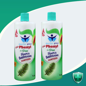 Doctor Plus White Pine Phenyl Floor & Bathroom Sanitizer Combo Pack (1 ...