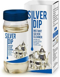SILVER DIP Modicare Instant Silver Cleaner Sparkling Clean Silver ...