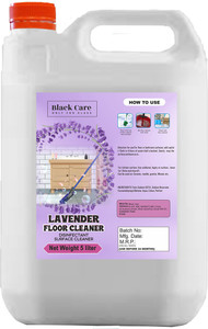 Black Care lavendar Liquid for Floor Cleaner, Surface Disinfection ...