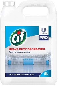 Cif HEAVY DUTY DEGREASER 5 L- FOR PROFESSIONAL USE Degreasing Spray ...