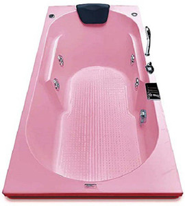 MADONNA Divine 5.5 Ft with Jacuzzi Massage and Filler System - Pink ...