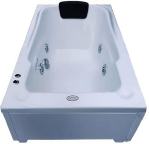 MADONNA Bonn 4.5 Feet Jacuzzi with Front and Side Panel - White Free ...