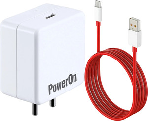 power on 85 W SuperVOOC 7 A Wall Charger for Mobile with Detachable ...
