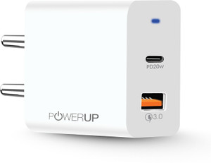 powerup stay charged 20 W PD 2.4 A Dual Port Mobile Charger with ...