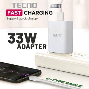Tecno 33 W Supercharge 3.4 A Wall Charger for Mobile - Tecno : Flipkart.com