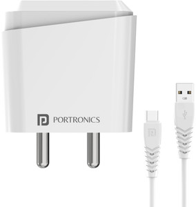 Portronics 18 W Quick Charge 3 A Wall Charger for Mobile with ...