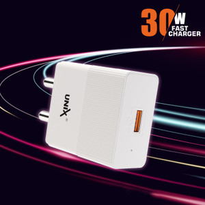 Unix 30 W TurboPower 3.0 4 A Wall Charger for Mobile with Detachable ...