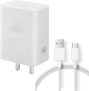OPPO 45 W SuperVOOC 4 A Wall Charger for Mobile with Detachable Cable ...
