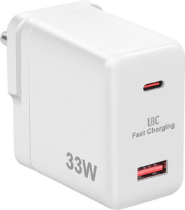 UIC 33 W Quick Charge 3 A Dual Port Mobile Charger - UIC : Flipkart.com
