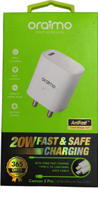 ORAIMO 3 A Mobile Charger with Detachable Cable - ORAIMO : Flipkart.com