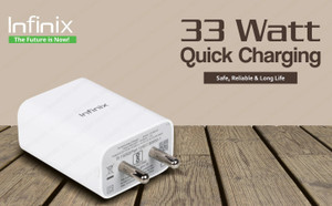 Infinix 33 W Supercharge 3.4 A Wall Charger for Mobile - Infinix ...
