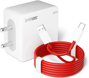 RVAT 80 W SuperVOOC 7 A Wall Charger for Mobile with Detachable Cable ...