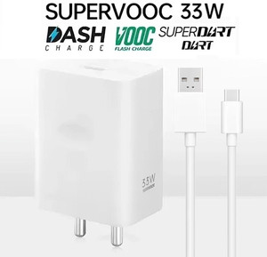 CLAT 33 W SuperVOOC 6 A Wall Charger for Mobile with Detachable Cable ...