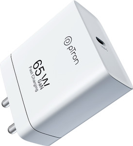 PTron 65 W GaN 3.25 A Wall Charger for Mobile - PTron : Flipkart.com