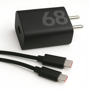 MAK 68 W Quick Charge 5 A Wall Charger for Mobile with Detachable Cable ...