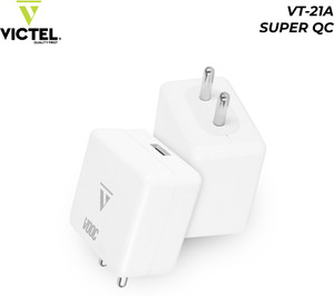 VICTEL 22.5 W VOOC 4 A Mobile Charger with Detachable Cable - VICTEL ...