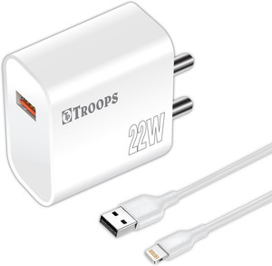 TP TROOPS 22 W 3 A Wall Charger for Mobile with Detachable Cable - TP ...