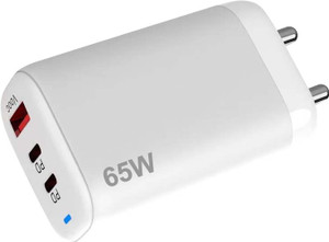 conekt 65 W 3.25 A Wall Charger for Mobile with Detachable Cable ...