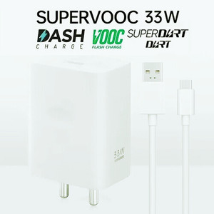 CLAT 33 W SuperVOOC 6 A Wall Charger for Mobile with Detachable Cable ...