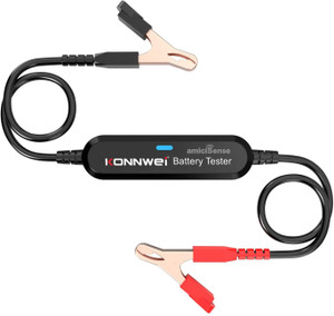amiciSense Wireless Car Battery Health Analyzer, 100~2000 CCA Cranking ...